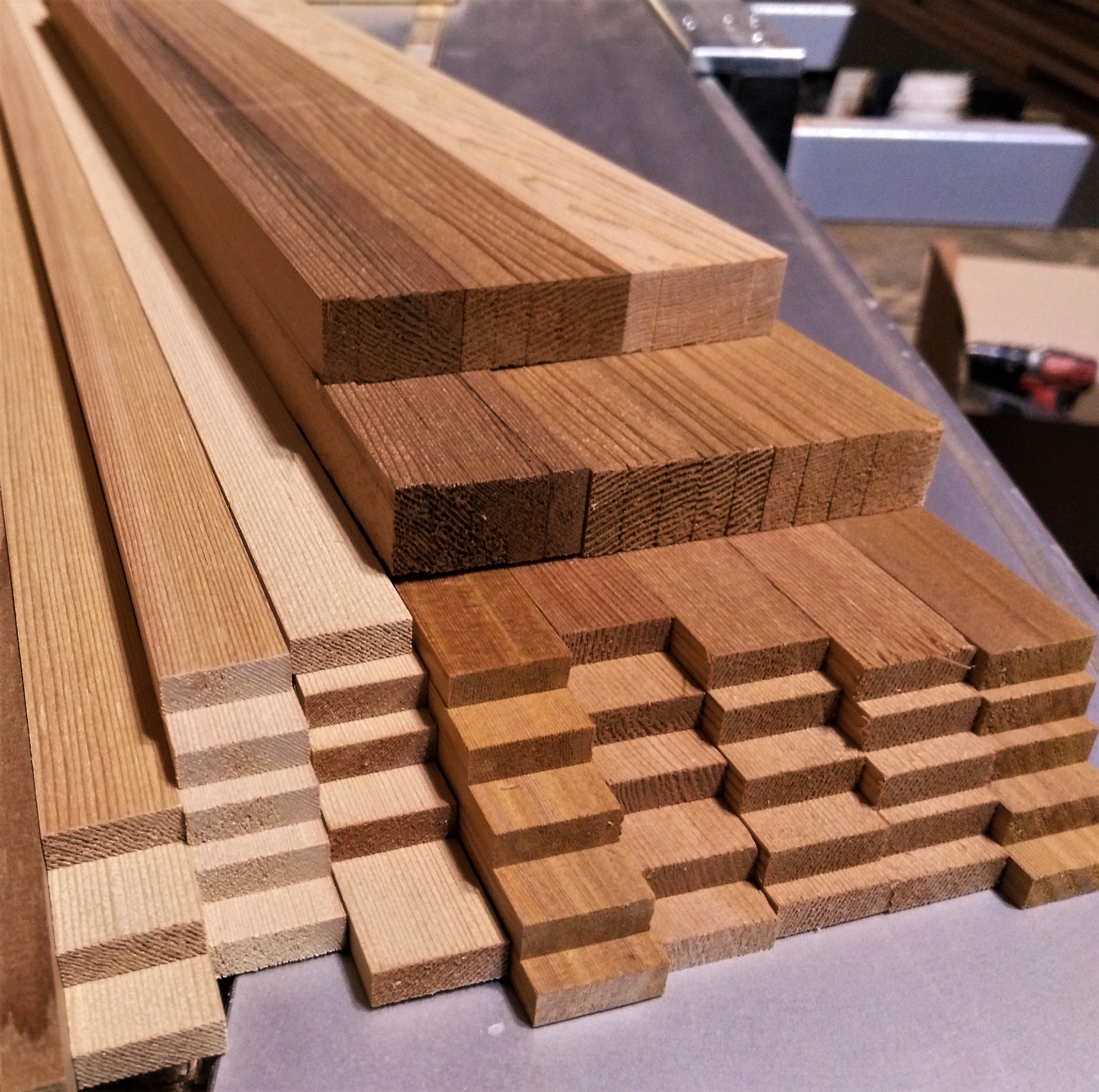 1 4 Cedar Strips TotemStrips